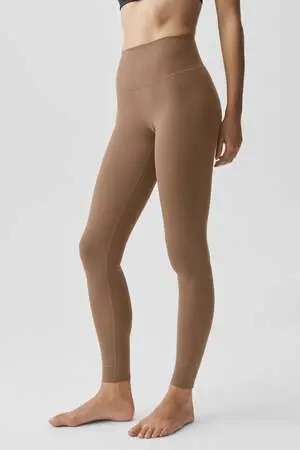 Alo Yoga Softsculpt High-waist Leggings - Java Brown