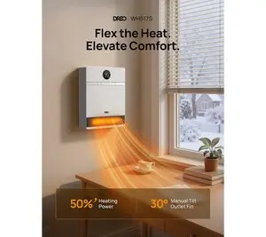 DREO Smart Wall Mounted Space Heater With Oscil Lation