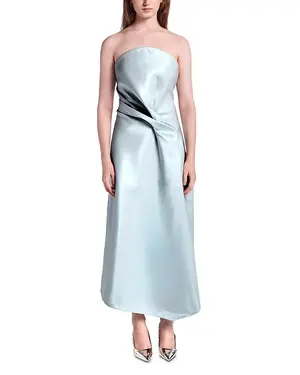 KATE BARTON Liquid Draped Gown