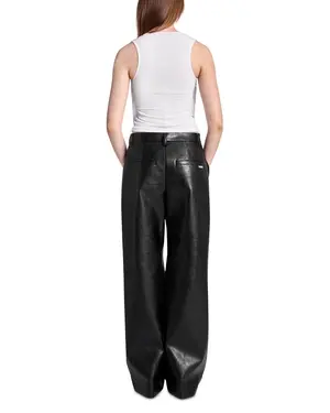 KATE BARTON High-rise Draped Pants