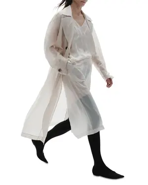 SAINT ART Osman Sheer Oversized Trench