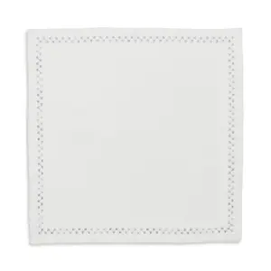 KIM SEYBERT Starry Night Linen Napkin, 21 X 21 - White Blue