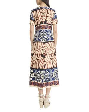 Maggy London Printed Midi Dress