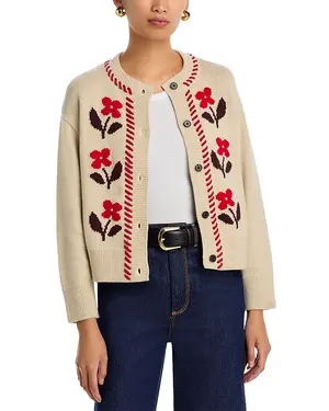 Rails Mavie Floral Cardigan - Carmine Floral