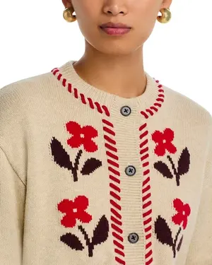Rails Mavie Floral Cardigan - Carmine Floral