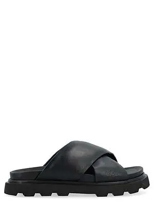 Casual Women's Leather Slides