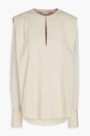 Brunello Cucinelli Beige Tops
