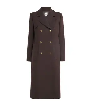 Sandro Double Breasted Coats For Women