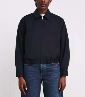 Claudie Pierlot Wool-blend Bomber Jacket