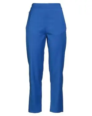JIJIL Tapered Leg Twill Trousers Blue