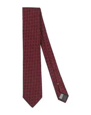Canali CANALI Silk Necktie Red