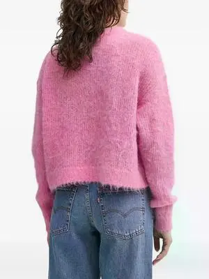 American Vintage Fluffy Crew-neck Jumper