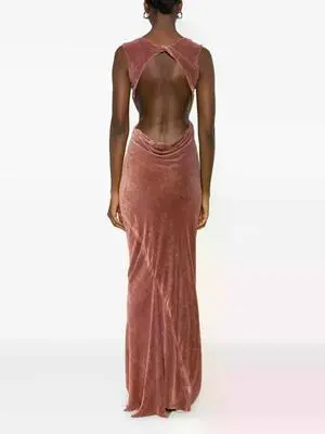 Rick Owens Open-back Maxi Gown - Pink