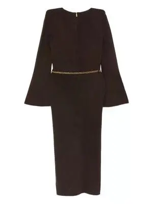 Michael Kors Logo-chain Midi Dress