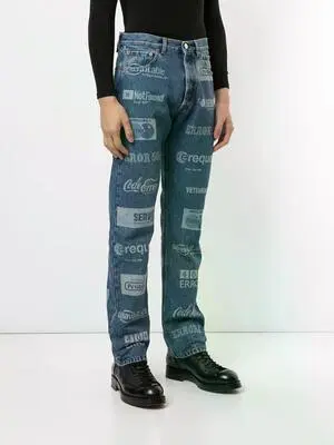 Vetements Fully Branded Jeans