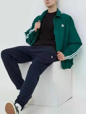 Adidas Three-stripe Zip-up Jacket