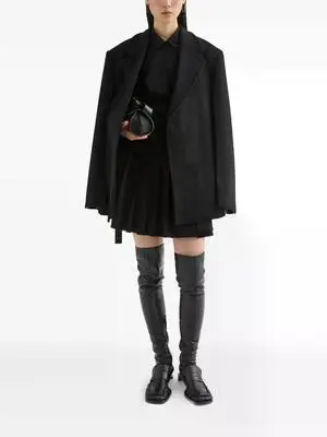 JIL SANDER Wool Mini Skirt