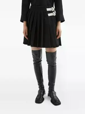 JIL SANDER Wool Mini Skirt