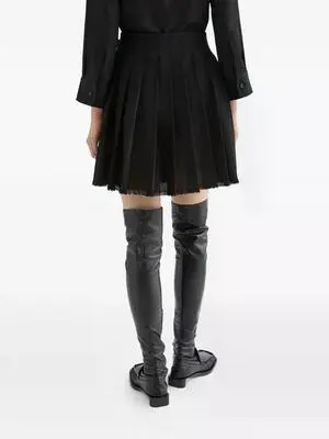 JIL SANDER Wool Mini Skirt