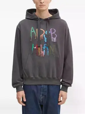 Andersson Bell Embroidered Logo Hoodie