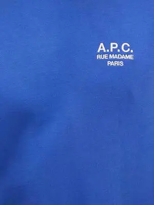 A.p.c. Logo-embroidered Crew-neck Sweatshirt