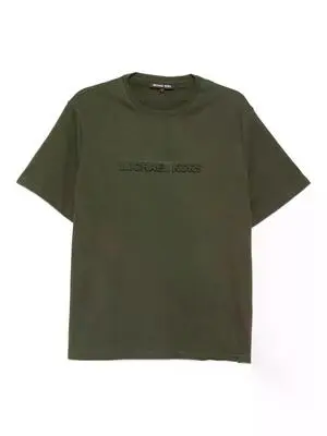 Michael Kors Logo-embossed T-shirt - Green