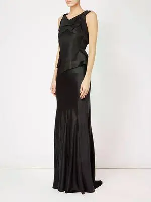 MAISON MARGIELA Open Back Evening Dress