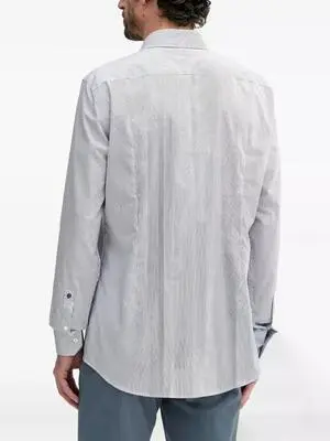 BOSS Pinstripe Long-sleeve Shirt