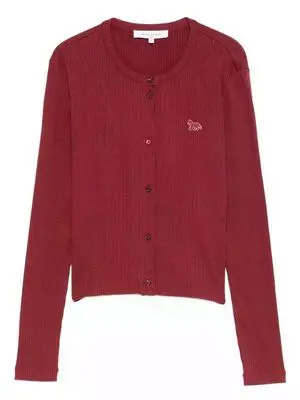 Maison Kitsune Ribbed Cardigans For Women