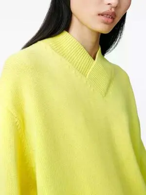 Studio Nicholson Long-sleeve V-neck Sweater