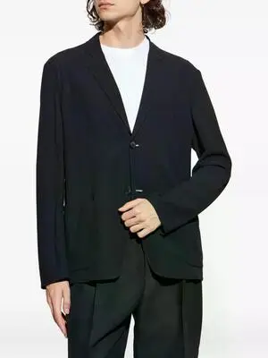 Giorgio Armani Three-button Patch-pocket Blazer