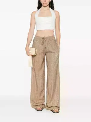 Ermanno Scervino High-waisted Palazzo Trousers