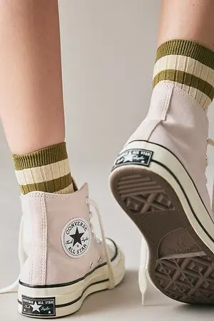 CONVERSE Chuck 70 Canvas High-top Sneakers - Shy Flamingo/egret/black