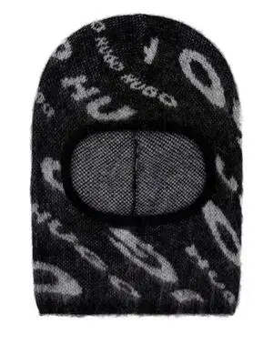 Hugo Logo-intarsia Balaclava