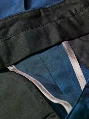Paul Smith Pleated Cotton-linen Trousers