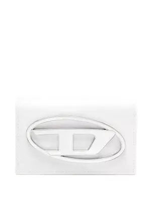 DIESEL Oval-plaque Wallet - White