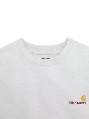 Carhartt Work In Progress Logo-embroidered T-shirt - Grey