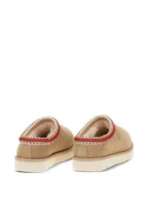 UGG Braided Trim Suede Slippers