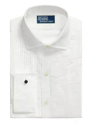 Polo Ralph Lauren Pleated-front Shirt - White