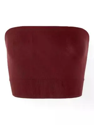 Wolford Seamless Strapless Bandeau Top - Red