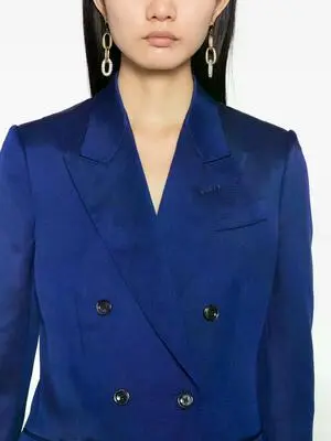TOM FORD Twill Double-breasted Blazer