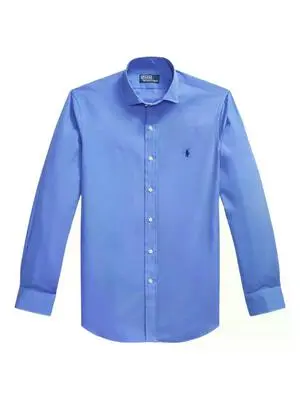 Ralph Lauren Embroidered-logo Shirt - Blue