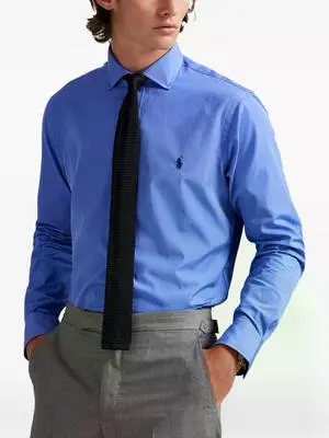 Polo Ralph Lauren Embroidered-logo Shirt - Blue