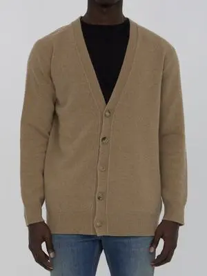 MAISON MARGIELA Wool Cardigan - Beige