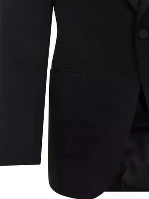 TOM FORD Shawl-lapel Single-button Jacket - Black