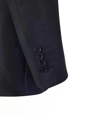 Canali Check-pattern Suit - Grey
