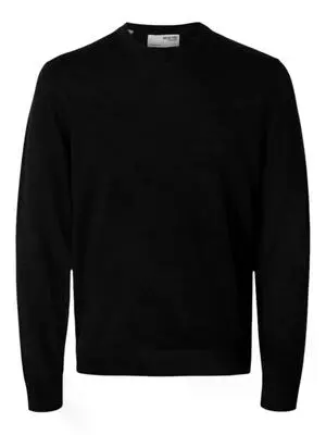 SELECTED Round-neck Knitted Pullover