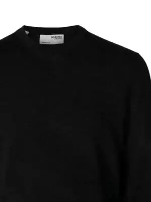 SELECTED Round-neck Knitted Pullover