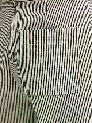 SESSUN Striped Cotton Trousers