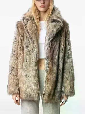 Zadig&Voltaire Faune Coat - Neutrals